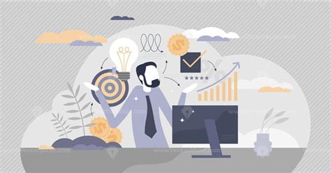 Project Manager Modern Abstract Concept Vector Illustration Vectormine