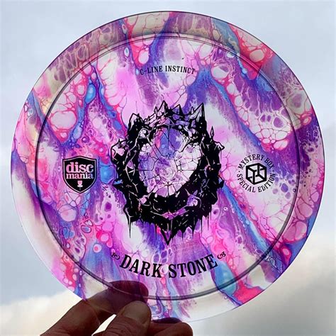 Discmania Dark Stone Instinct Disc Golf Fairway Driver C Line Etsy