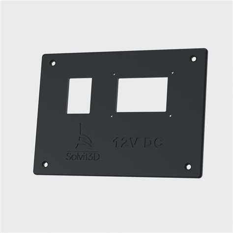 12v Electrical Control Panel Switch 12v Dc Socket Solvit3d