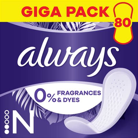 ROZETKA | Ежедневные прокладки Always Daily Fresh Normal Без запаха 80 ...