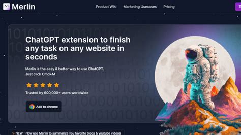 Merlin ChatGPT là gì Hướng dẫn cài đặt và cách sử dụng