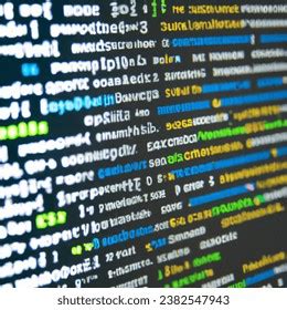 Close Shot Computer Screen Code Being AI Generated Image 2382547943 Shutterstock