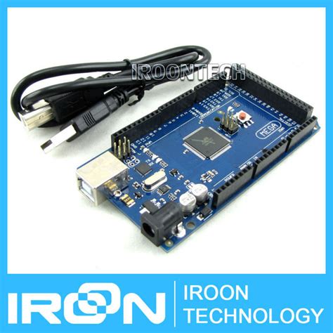 Купить Mega 2560 R3 Mega2560 Rev3 Atmega2560 16au Совет Usb кабель совместимый для Arduino в