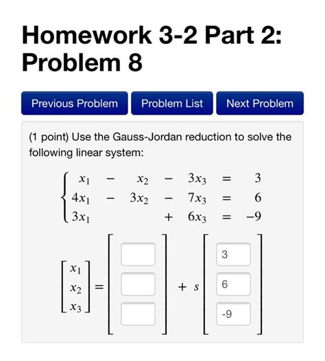 Solved Homework 3 2 Part 2 Problem 6 Previous Problem