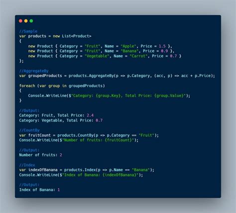 Dotnet9 Linq Csharp Programming Softwaredevelopment Developers