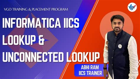 Informatica Iics Lookup And Unconnected Lookup Informatica Iics Itjobs2024 Youtube
