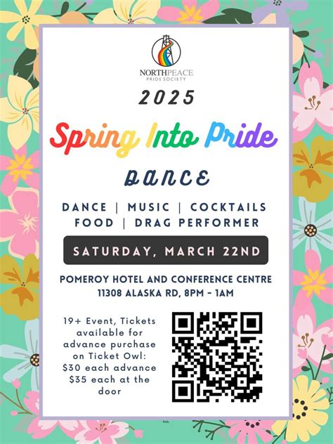 Spring Into Pride Dance Fort St John Arts Council