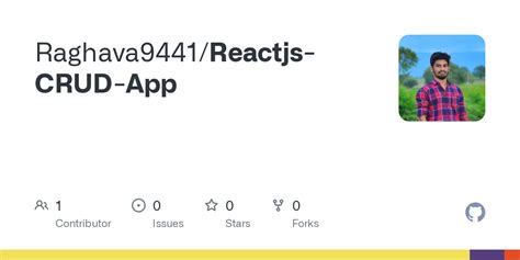 GitHub Raghava9441 Reactjs CRUD App