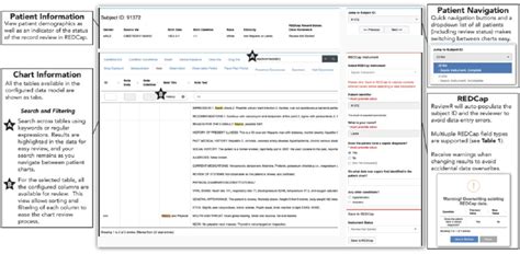 Reviewr Chart Review Tab This Page Allows Users To Review The Medical