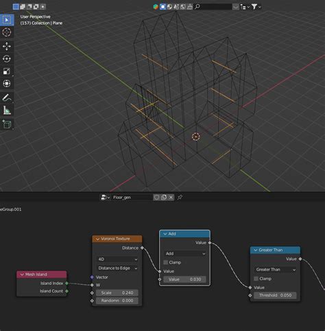 Procedural Abandoned House With Geometry Nodes 165 By Chryron