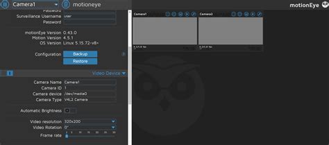 Raspberry Pi Camera V In Motioneye Container No Image Issue Motioneye Project