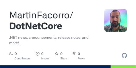Dotnetcorerelease Notes31install Windowsmd At Main · Martinfacorrodotnetcore · Github