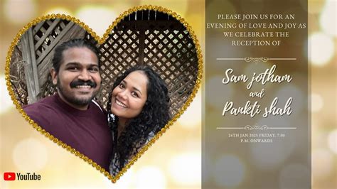 Sam Jotham With Pankti Shah Youtube