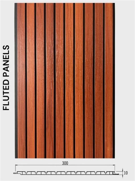 Pvc Fluted Wall Panel Thickness 8 Mm At ₹ 60sq Ft In Ahmedabad Id
