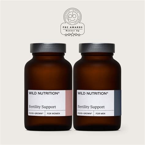 Fertility Collection Natural Fertility Supplements Wild Nutrition