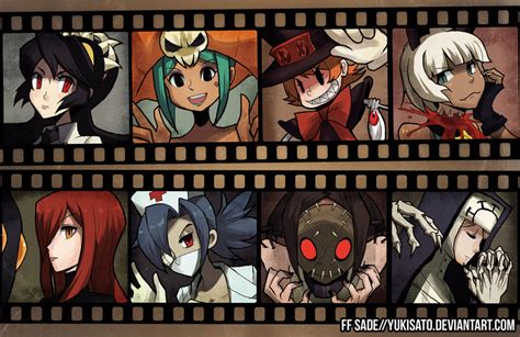 Skullgirls Character Roster By Ffsade On Deviantart