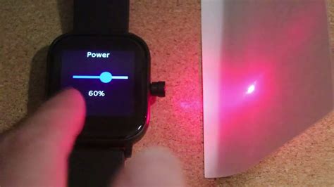 p8 smartwatch laser hack youtube