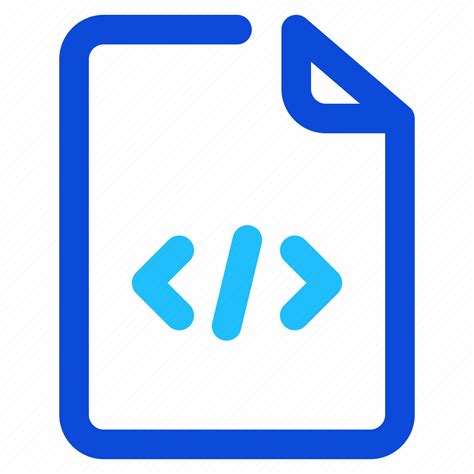 Programming Code Coding File Document Icon Download On Iconfinder
