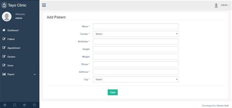 Clinic Management Project Using Aspnet Mvc 5