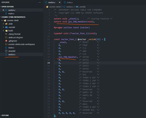 stm8 cosmic 中断相关 库相关 embedded ide forum