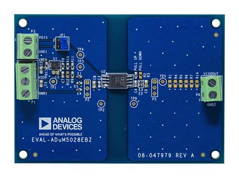 EVAL ADUM5028EBZ Analog Devices Evaluation Board ADuM5028 5BRIZ Isolated DC DC Converter