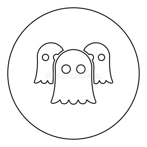 Circle Ghosts Silhouette Stock Illustrations 195 Circle Ghosts Silhouette Stock Illustrations