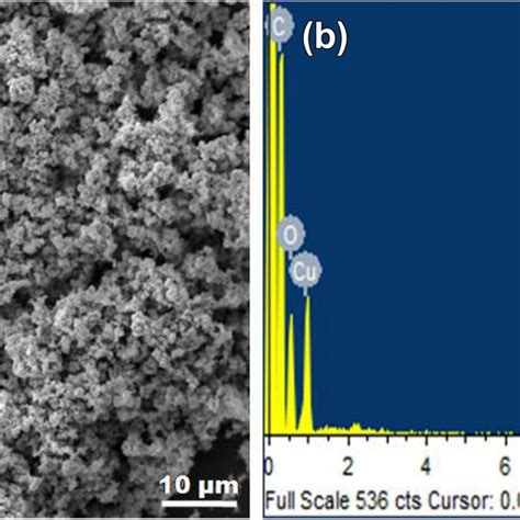 A Sem Image And B Edx Elemental Mapping Of Cuo Nps Download Scientific Diagram