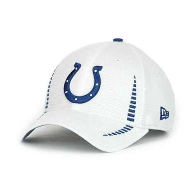 Indianapolis Colts New Era 39thirty Training Camp Hat White