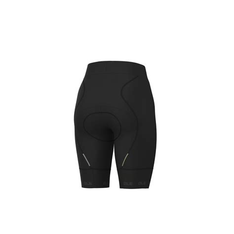 Pantaloncini Ciclismo Donna Senza Bretelle Ale Pr E Strada Nero 2025