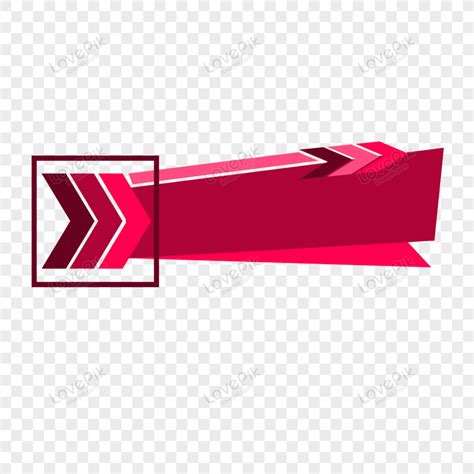 Flecha Atractiva Caja De Texto Etiqueta Banner Vector PNG Imágenes