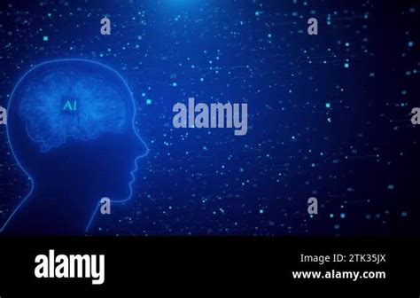 Ai Artificial Intelligence Digital Brain Big Data Deep Learning Computer Machine Iot Internet