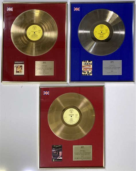 Lot 2020353 Jasper Carrott Bpi Disc Awards