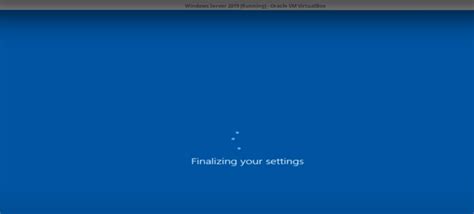 microsoft windows server 2019 visual installation process
