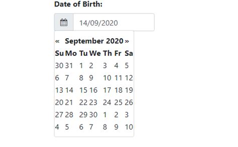 How To Show Calendar Only Click On Icon Using Javascript Geeksforgeeks