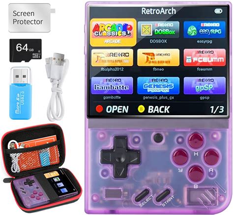 miyoo mini plus retro game console with 64g tf card support 10000 games