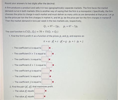 Round Your Answers To Two Digits After The Decimal A