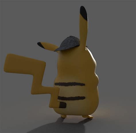 Detetive Pikachu Materials Test R Maya