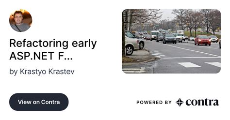 Refactoring Early Aspnet Forms Project To Aspnet Mvc By Krastyo Krastev