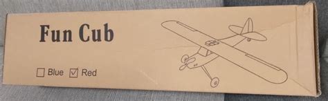 Rc Model Letadla Fun Cub J3 Stavebnice Aukro