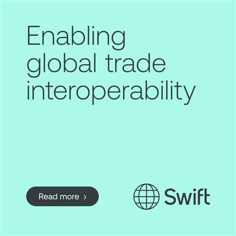 Swift On Linkedin Trade Interoperability Ebl Innovation Payments