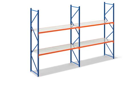 46 M Storage Rack Lr2000 60 Cm Deep 25 M High 2 Levels Rack Layer Steel Topregal