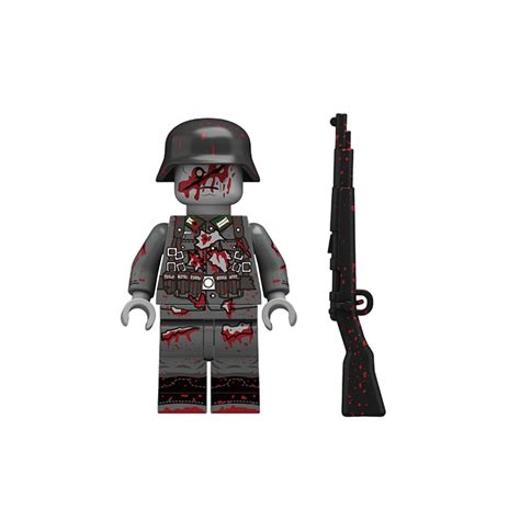 N110 Wehrmacht Zombie Minifigure2 Inch Zombie Minifiguremini Zombie