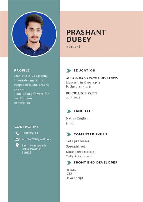 My Resume Prashant Dubey