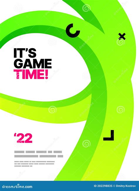 layout design template with abstract dynamic shapes stock vector