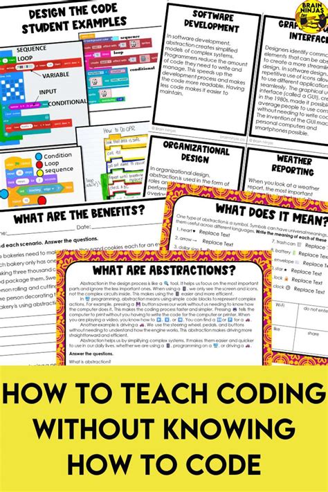 How To Teach Coding Without Knowing How To Code Ninja Notes