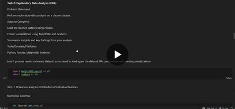 Eda Datavisualization Machinelearning Python Task2 Datascience Sai Rohan