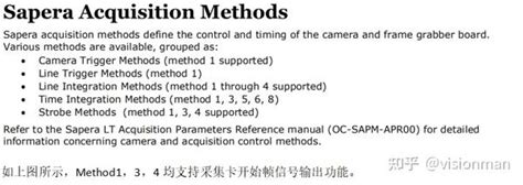线扫相机dalsa Advanced Control输出设置 知乎