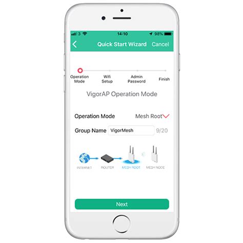 DrayTek VigorAP 903 WiFi 5 Mesh Access Point 1 2Gbps AC