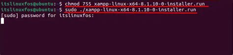how to install xampp on ubuntu its linux foss