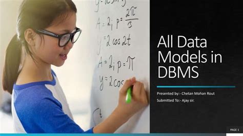 All Databse Model And Character In Dbmsdbmspptx